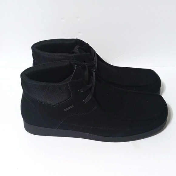 Bruno Marc | Shoes | Bruno Marc Black Suede Ankle Boots Size 5m Cozy ...
